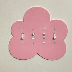 Flower Wall Light Switch Cover - Flower - Multiple Colors! - Etsy