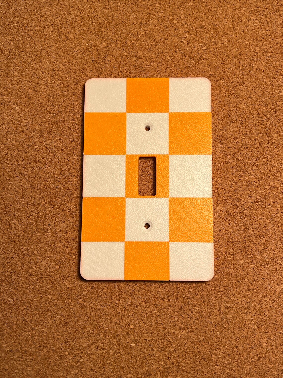 Checker Pattern Light Switch Cover - Multiple Colors! - Etsy