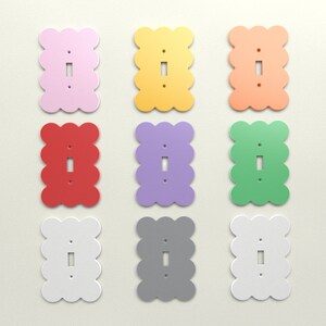 Chunky Light Switch Cover Multiple Colors - Etsy