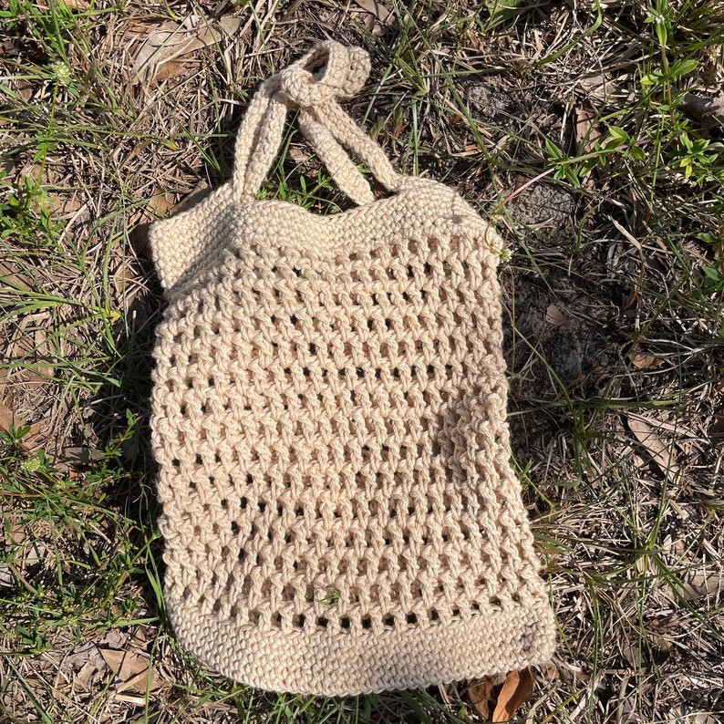 Crochet Market Bag | Grocery Bag | Handmade | Reusable Bag | Farmers ...