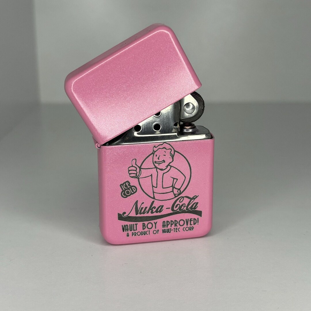 Personalised Nuka-cola Flip Lighter Vault-tec Fallout Custom - Etsy