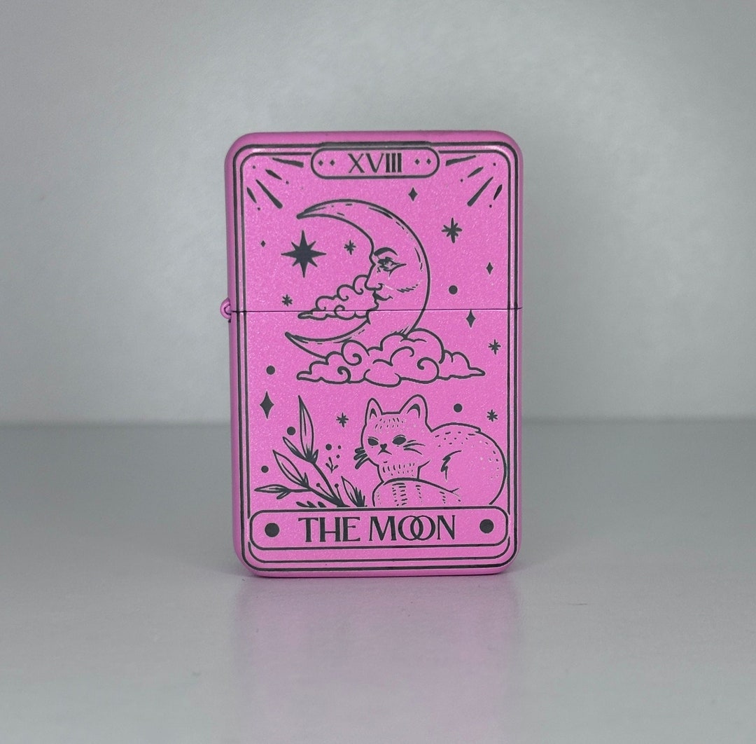 Encendedor reversible personalizado con carta del Tarot de la Luna ...