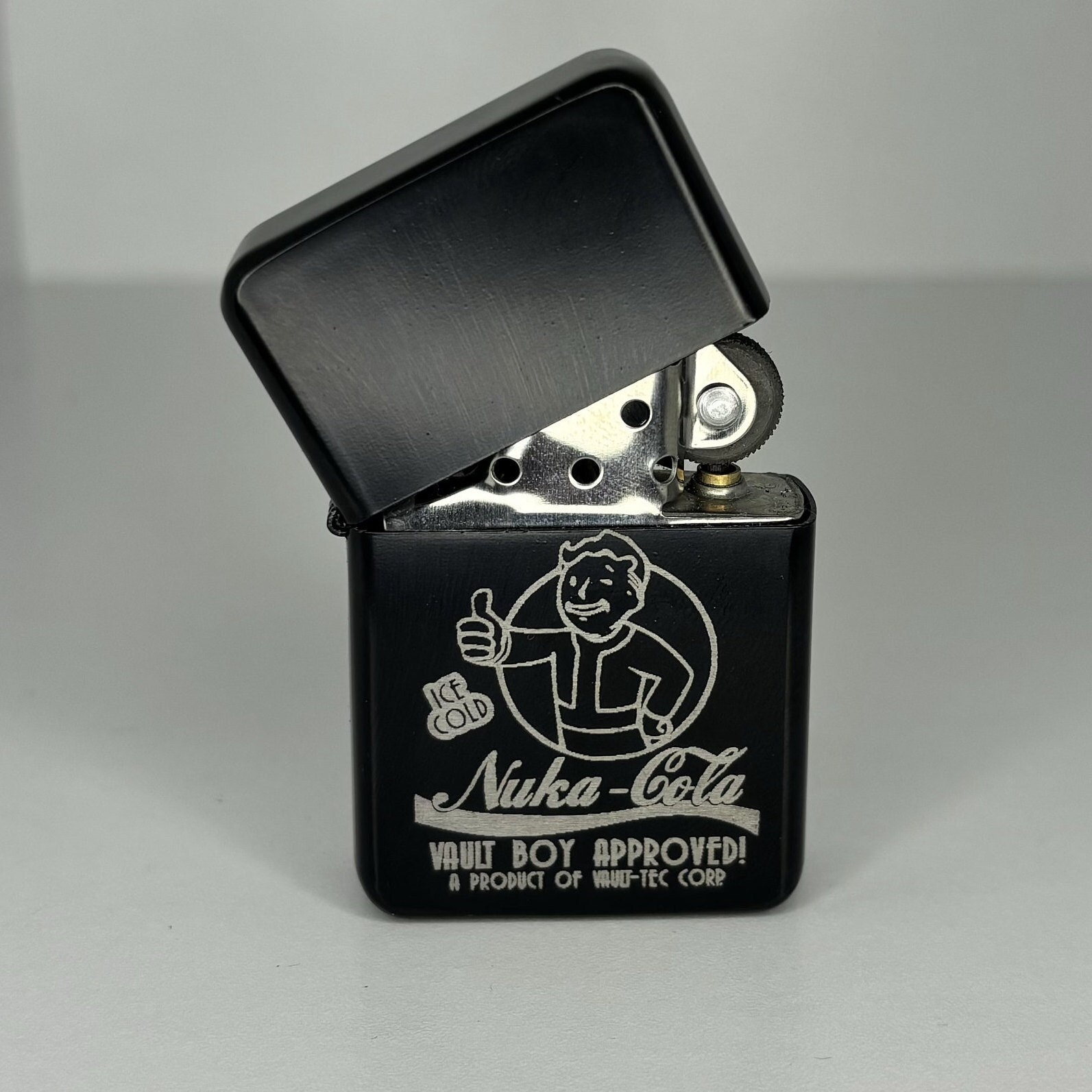 Personalised Nuka-cola Flip Lighter Vault-tec Fallout Custom - Etsy