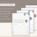 3-day Travel Itinerary Printable | PDF | Instant Download | 4 Colors ...