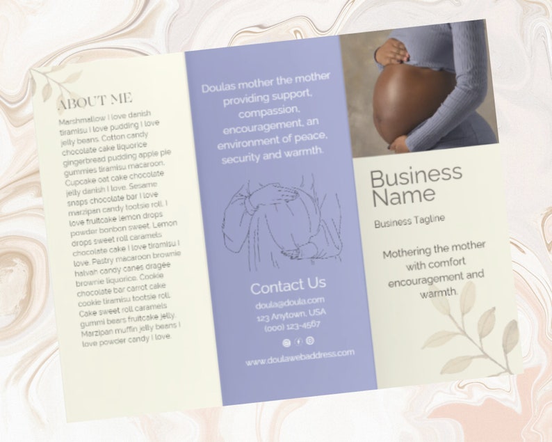 Brochure Template | Minimalist Brochure | Professional Brochure ...