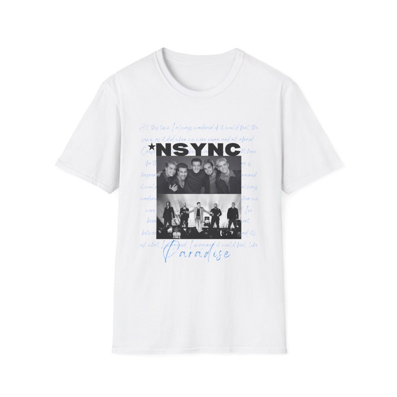 NSYNC Shirt, NSYNC Reunion Shirt, Paradise, NSYNC Band Merch Shirt, Fan ...