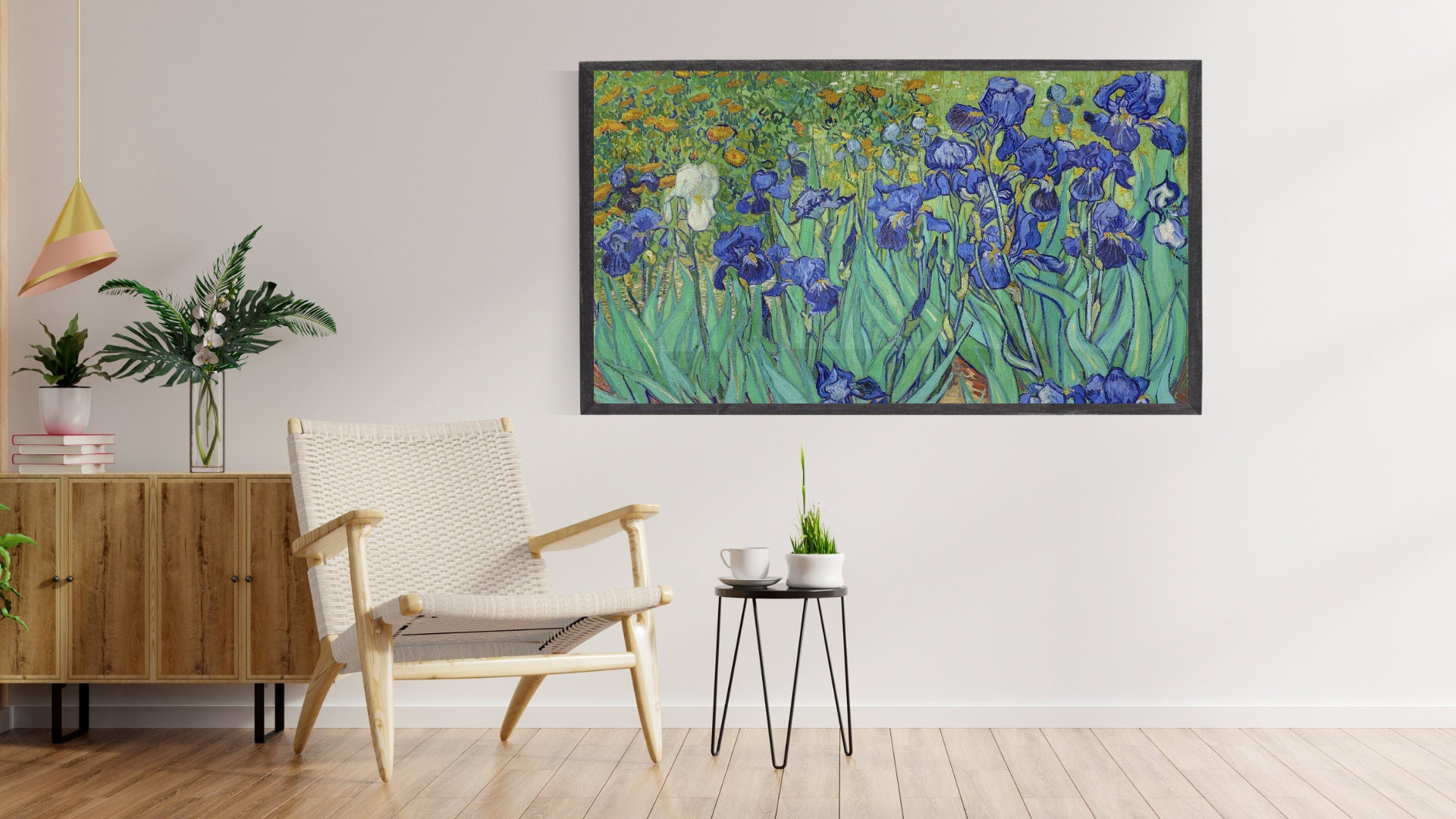 10 Zoom Backgrounds Gallery Wall Zoom Backdrops Virtual Zoom ...