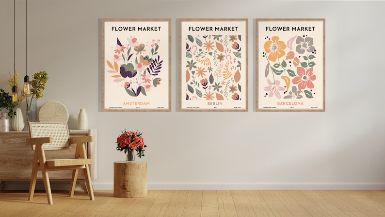 10 Zoom Backgrounds Gallery Wall Zoom Backdrops Virtual Zoom ...