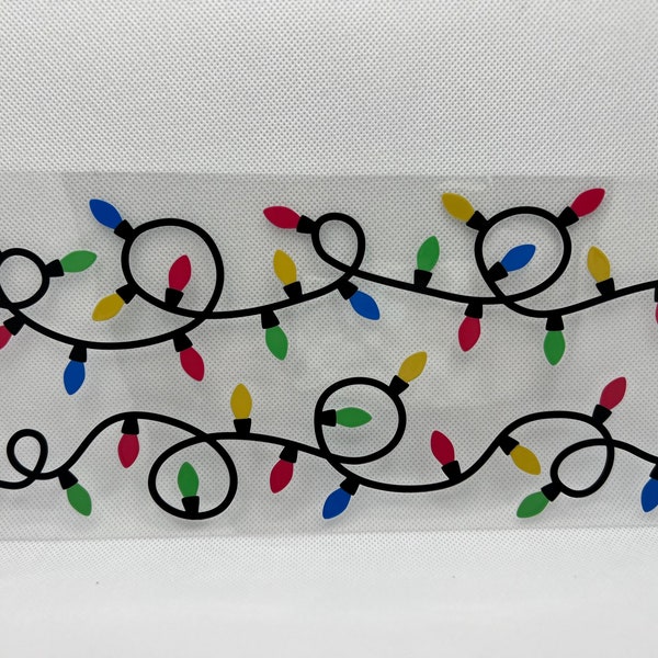 String Lights Decal - Etsy