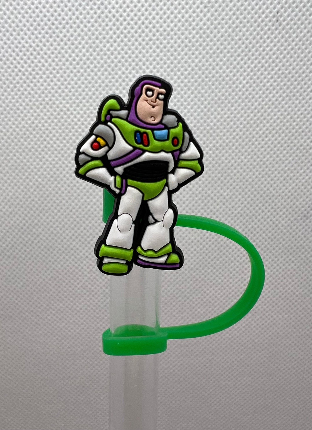 Buzz Lightyear Silicone Straw Topper 10mm - Etsy
