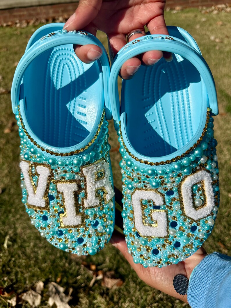 Custom ZODIAC Crocs - Etsy