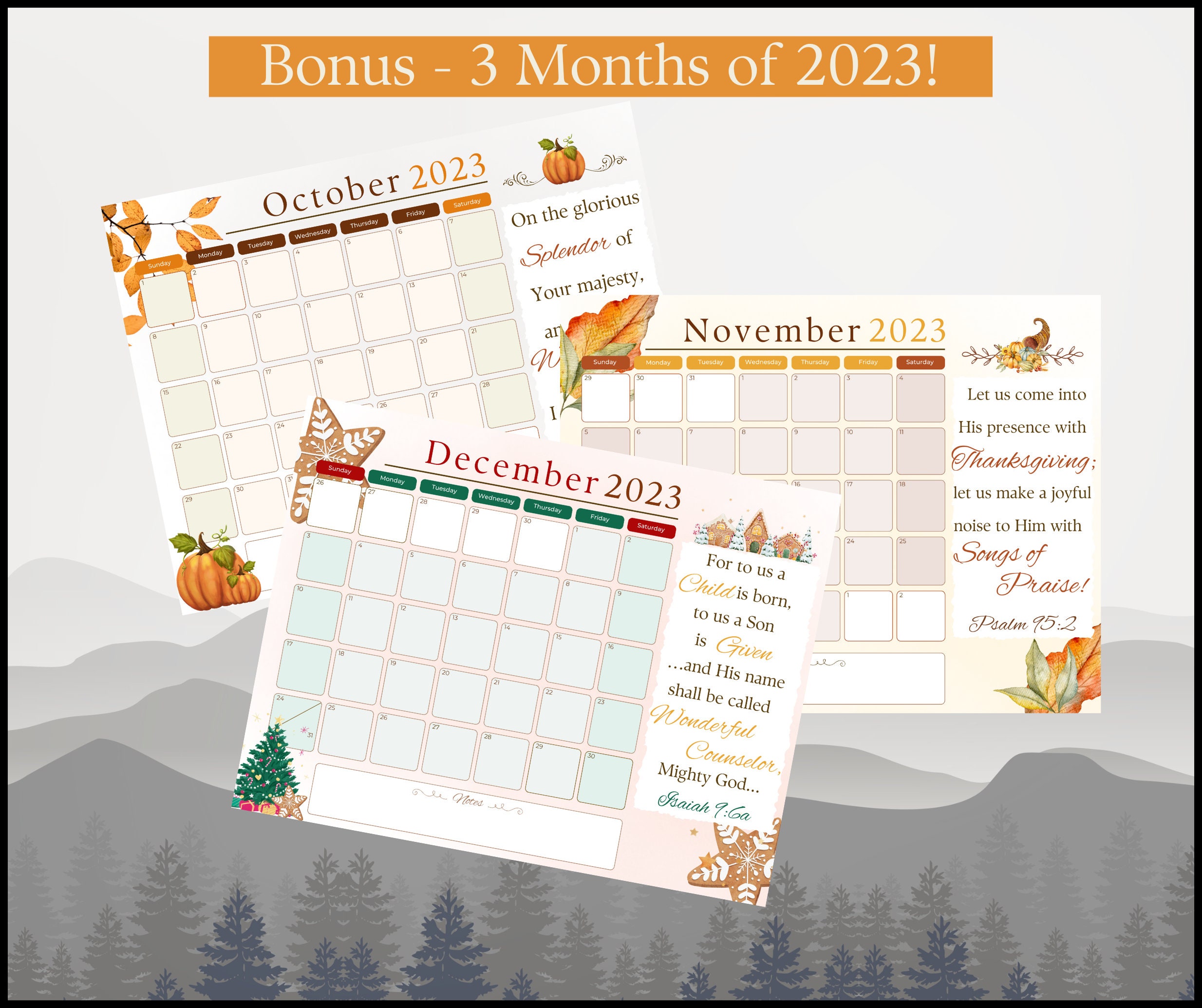 2023-2024 Bible Verse Printable Calendar Monthly Planner 2024 Digital ... 2023-2024 Bible Verse Printable Calendar Monthly Planner 2024 Digital ...