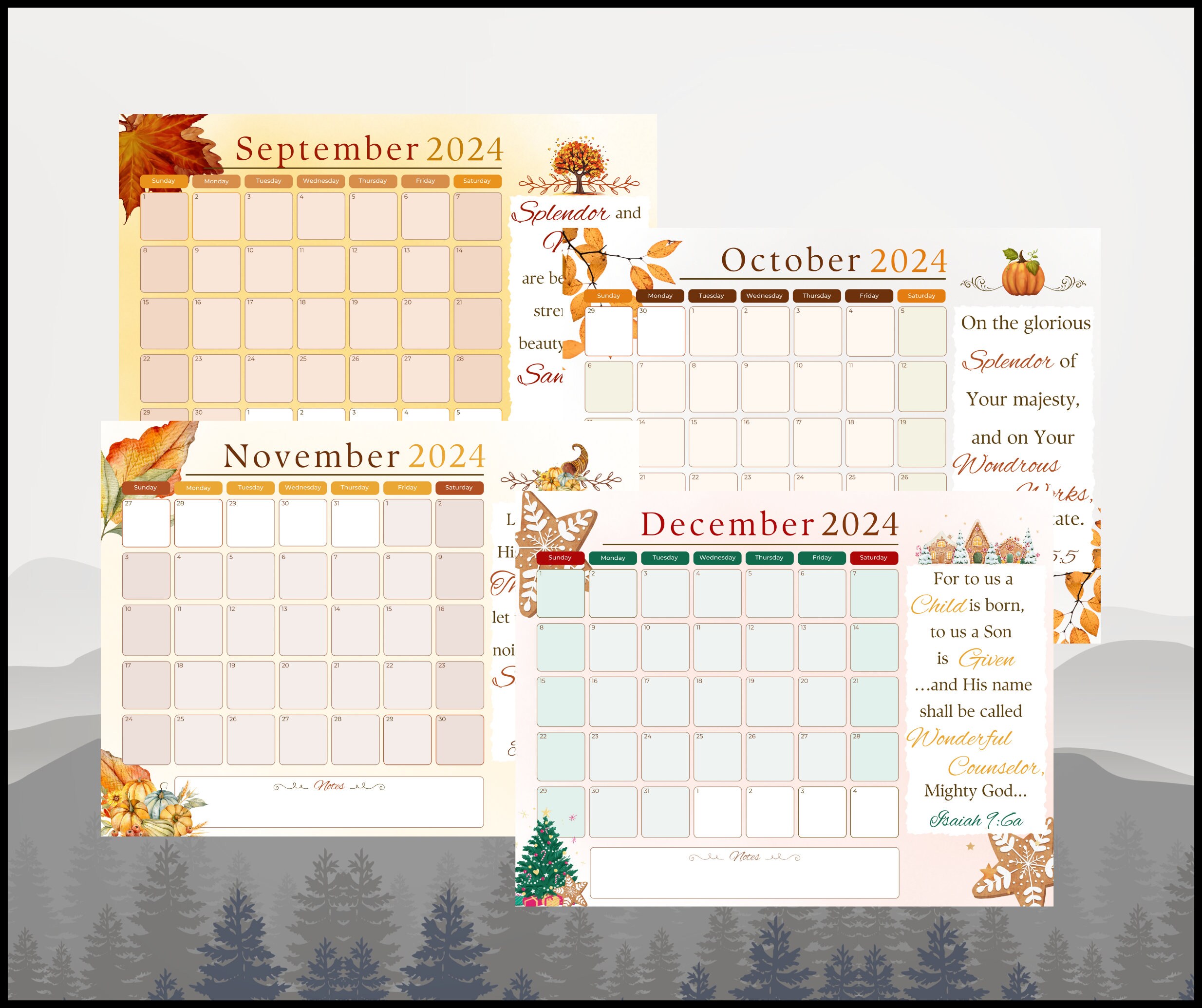 2023-2024 Bible Verse Printable Calendar Monthly Planner 2024 Digital ... 2023-2024 Bible Verse Printable Calendar Monthly Planner 2024 Digital ...