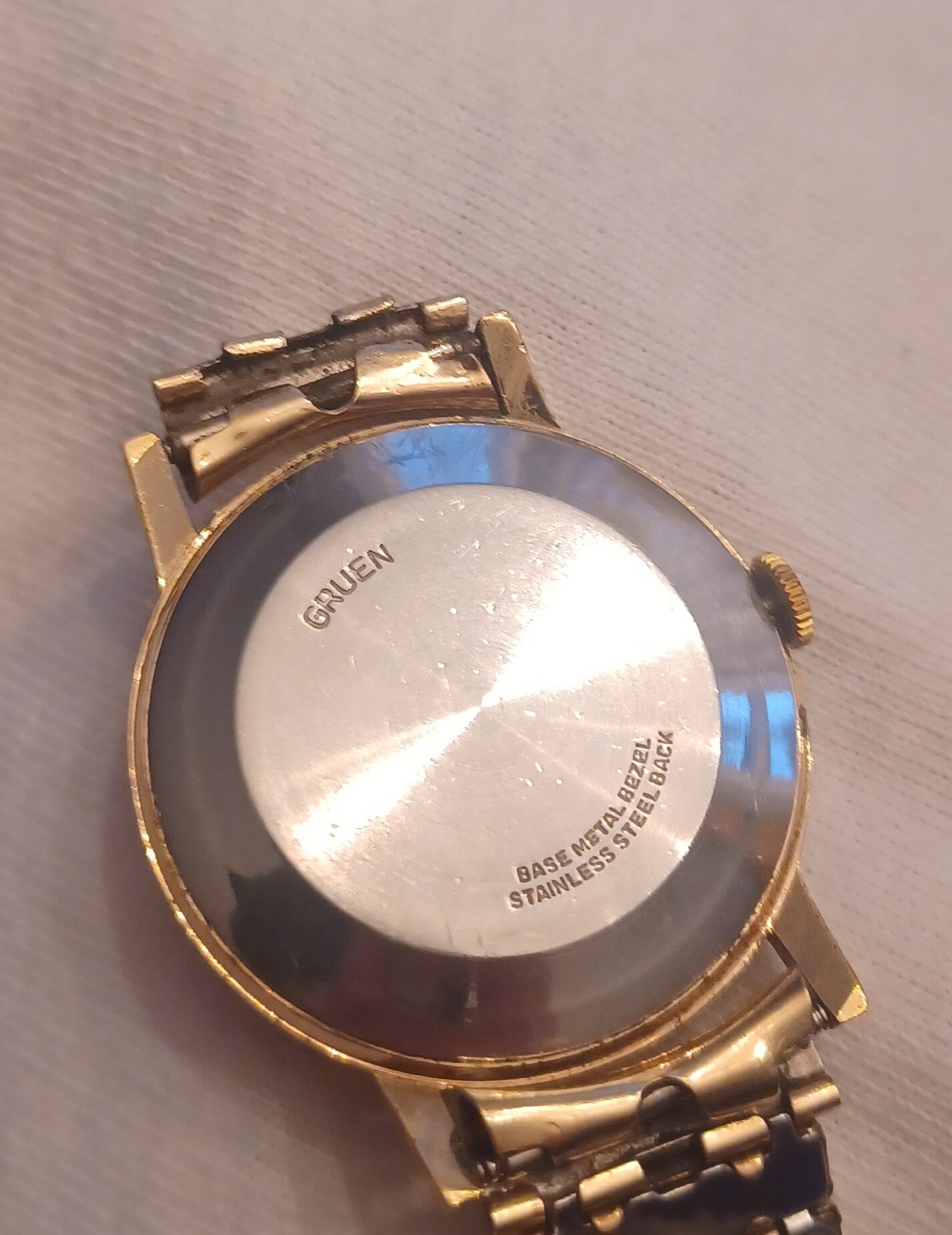 Gruen Precision 510 Starburst Dial Circa 1960's Mens Watch 33mm James ...