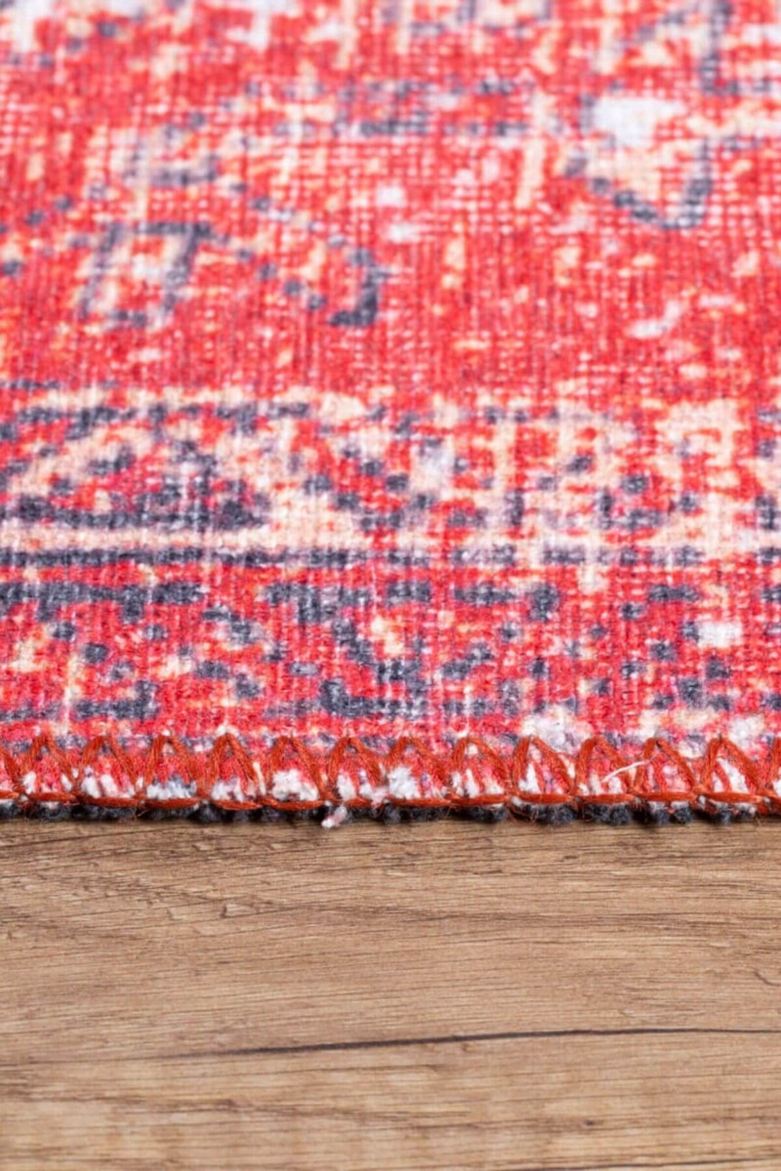 Timeless Elegance in Blues: Vintage Patterned Woven Base Decorative Red ...