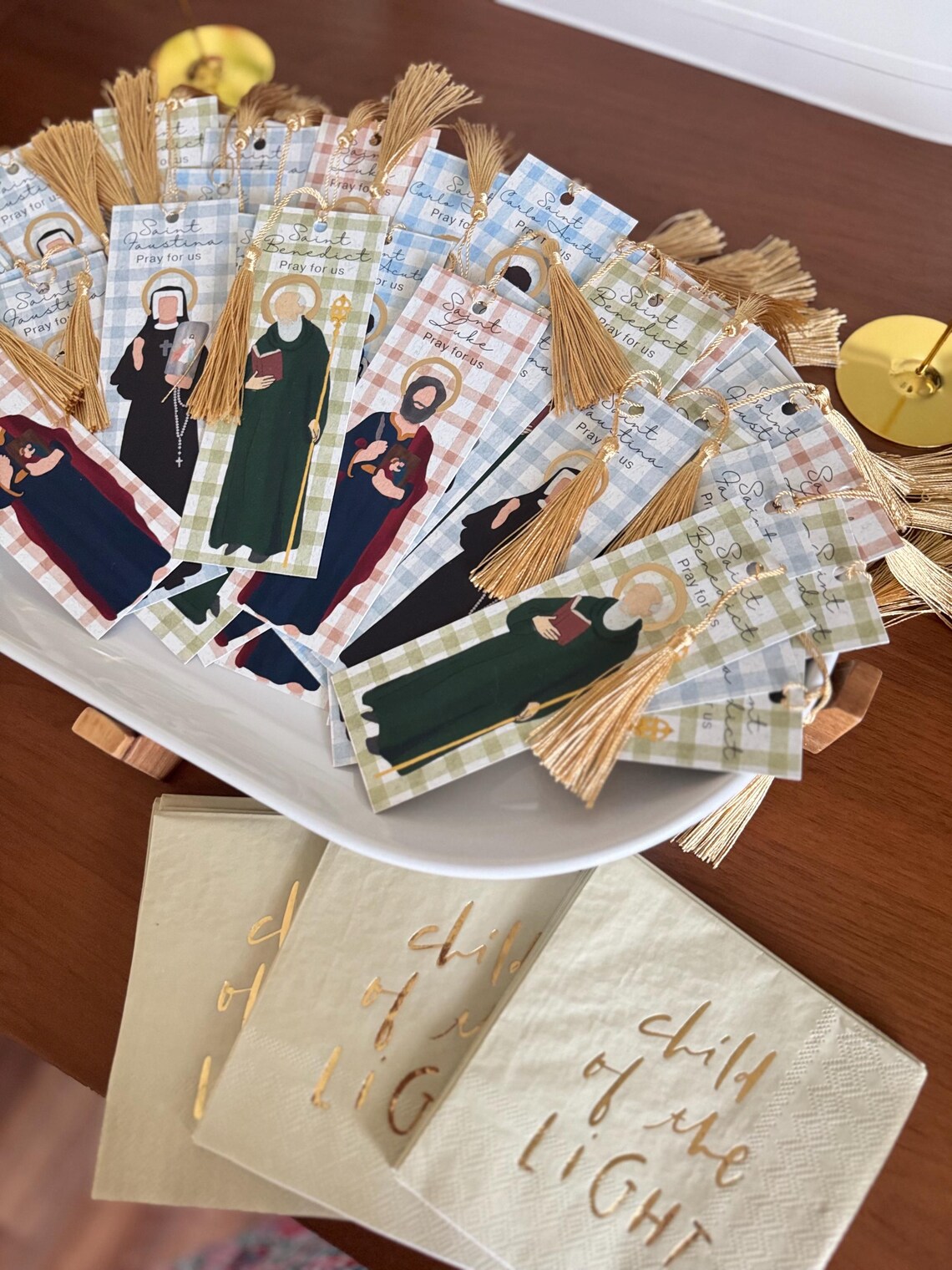Catholic Saints Bookmarks – Religious Gift, 20 Saints (digital Download ...