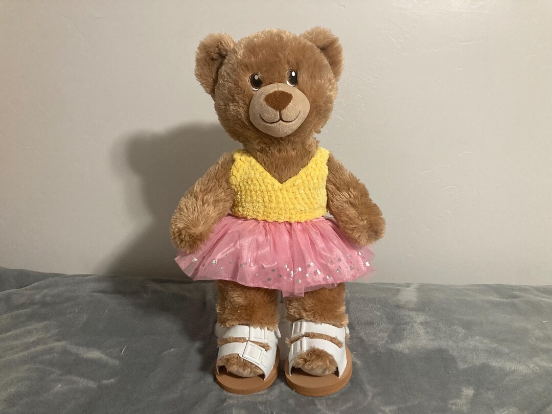 Yellow Reversible Summer Top for Build A Bears, Teddy Bears, Plushies ...