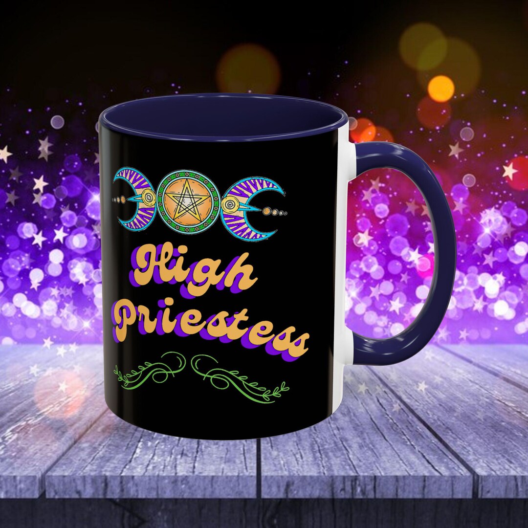 High Priestess Coffee Mug - Witchy, Pagan Mug - Etsy