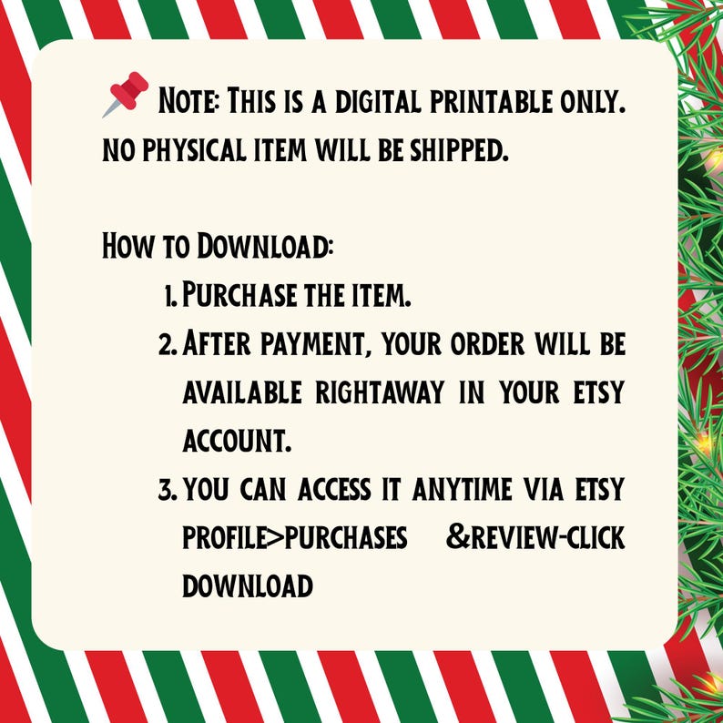 Elf on the Shelf Printable Elf on the Shelf Notes Elf Notes Elf Letter ...