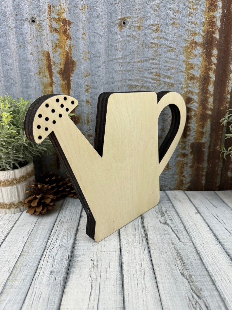 Watering Can 3/4" Thick - DIY Kit - Garden - Waterer - Etsy