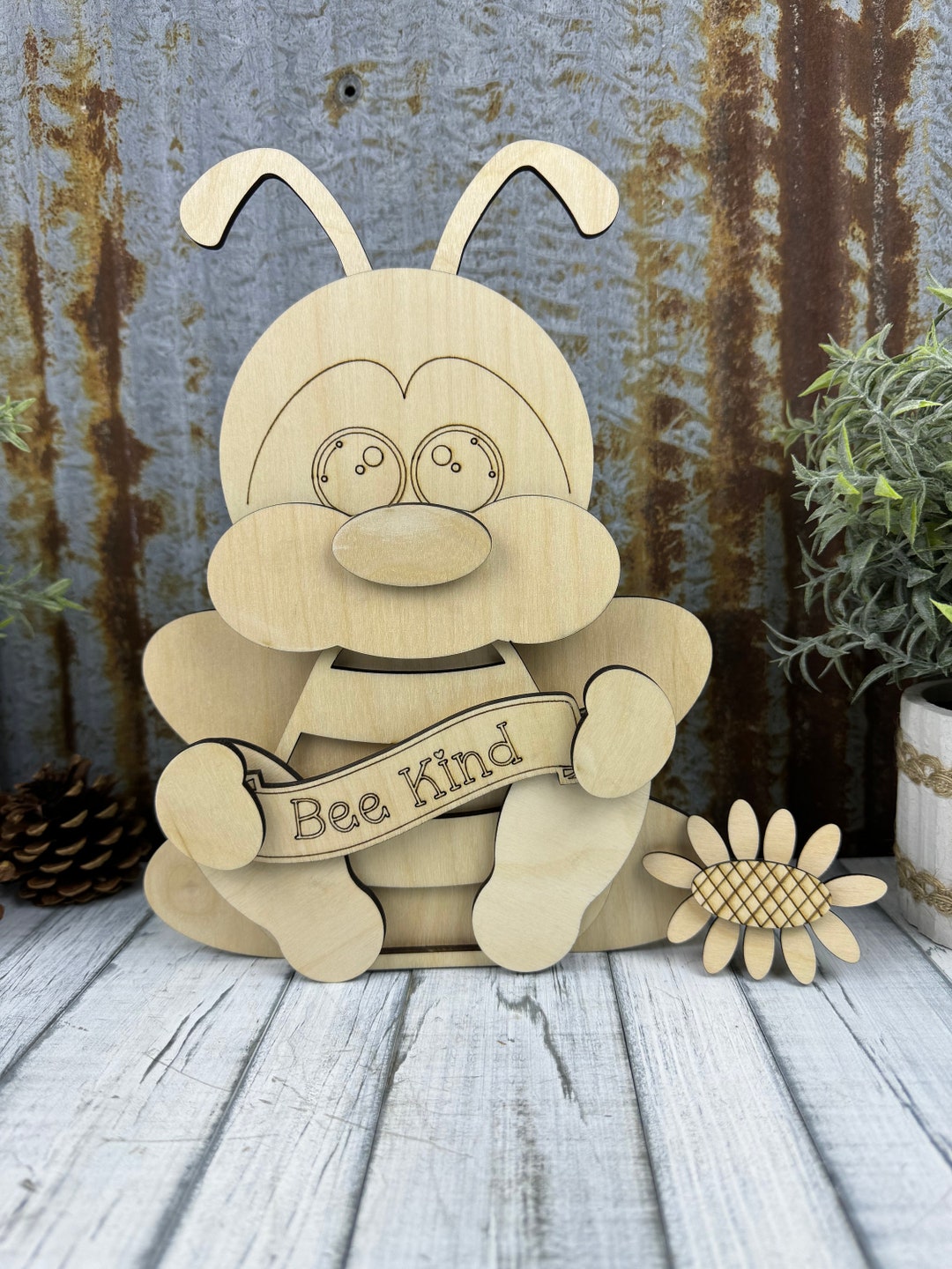 Sitting Bee - DIY - Kit - Whimsical - Holiday - Bee - Bumble Bee - Etsy