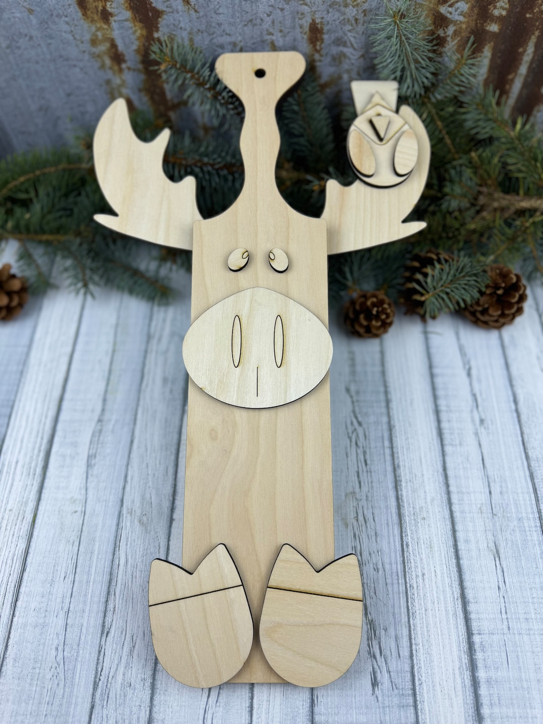 Moose 1/2" Thick - DIY Kit - Moose Decor - Etsy