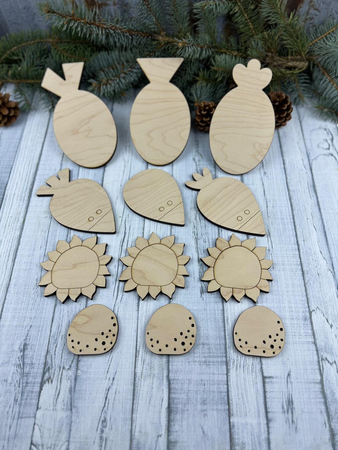 Crows Looking Down, DIY Kits, Craft Kits, Crows, Whimsical, Sunflowers ...