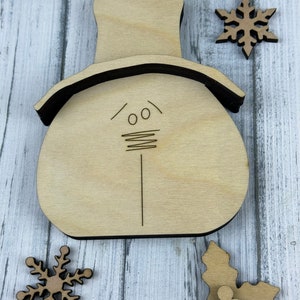 Snowman Head 1/2" Thickness - Free Standing - DIY Kit - Seasonal ...