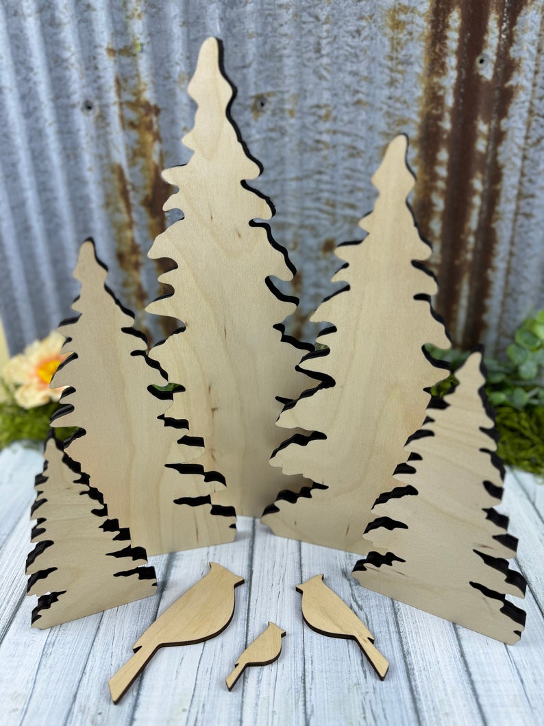 Christmas Tree - Pine Tree - DIY - Kit - Seasonal - Christmas - Etsy
