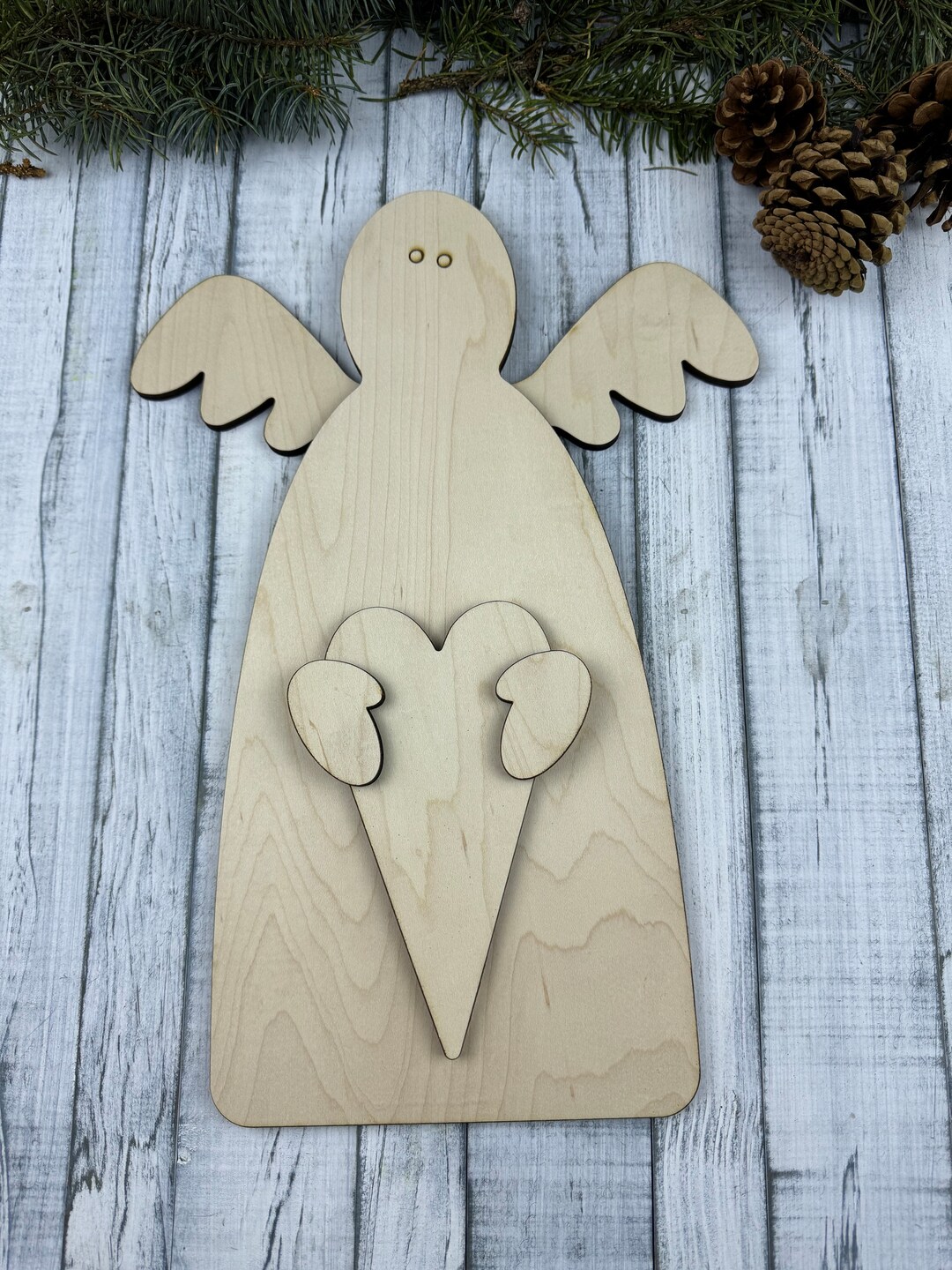 Primitive Angel DIY Kit Whimsical Holiday Winter Christmas - Etsy