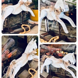 Primitive Rocking Horse, DIY, Kit, Whimsical, Primitive, Holiday ...