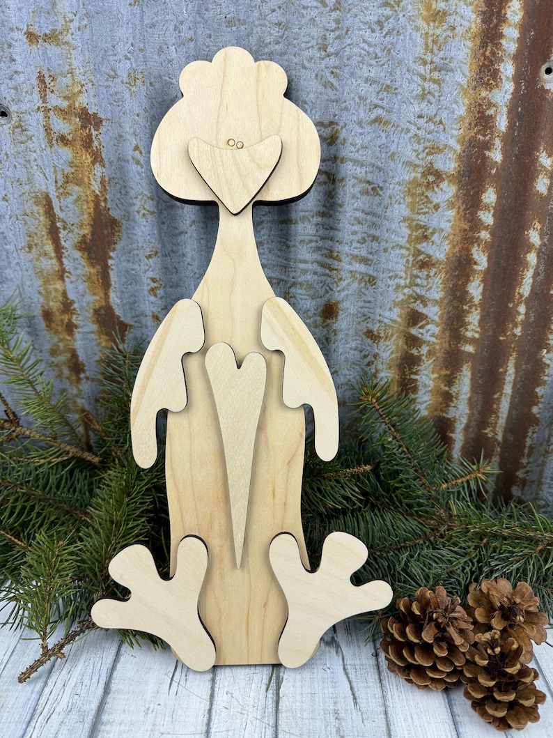 Primitive Hen 1/2" Thick - DIY - Hen - Kit - Whimsical - Holiday ...