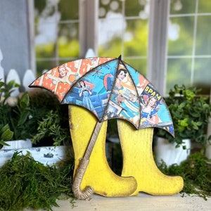 Rubber Boots - Umbrella 1/2" Thick - DIY Kit - Etsy