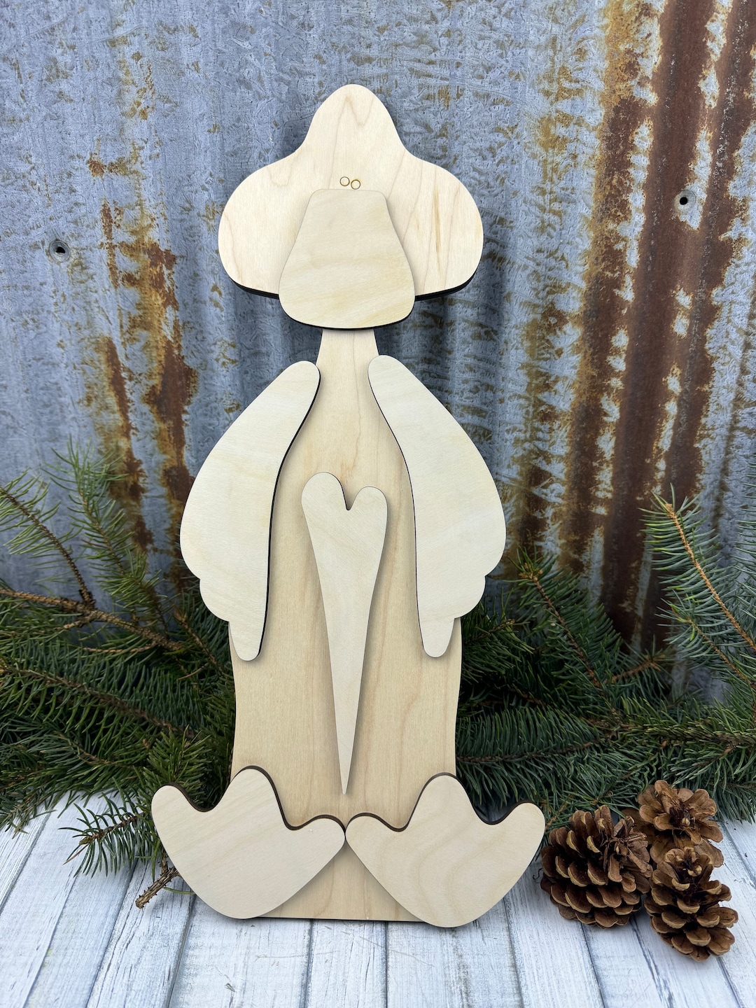 Primitive Quackers Duck 1/2" Thick - DIY - Duck - Kit - Whimsical ...