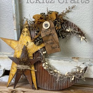 Stars and Moon 1/2" Thick - Star DIY Kit - Etsy