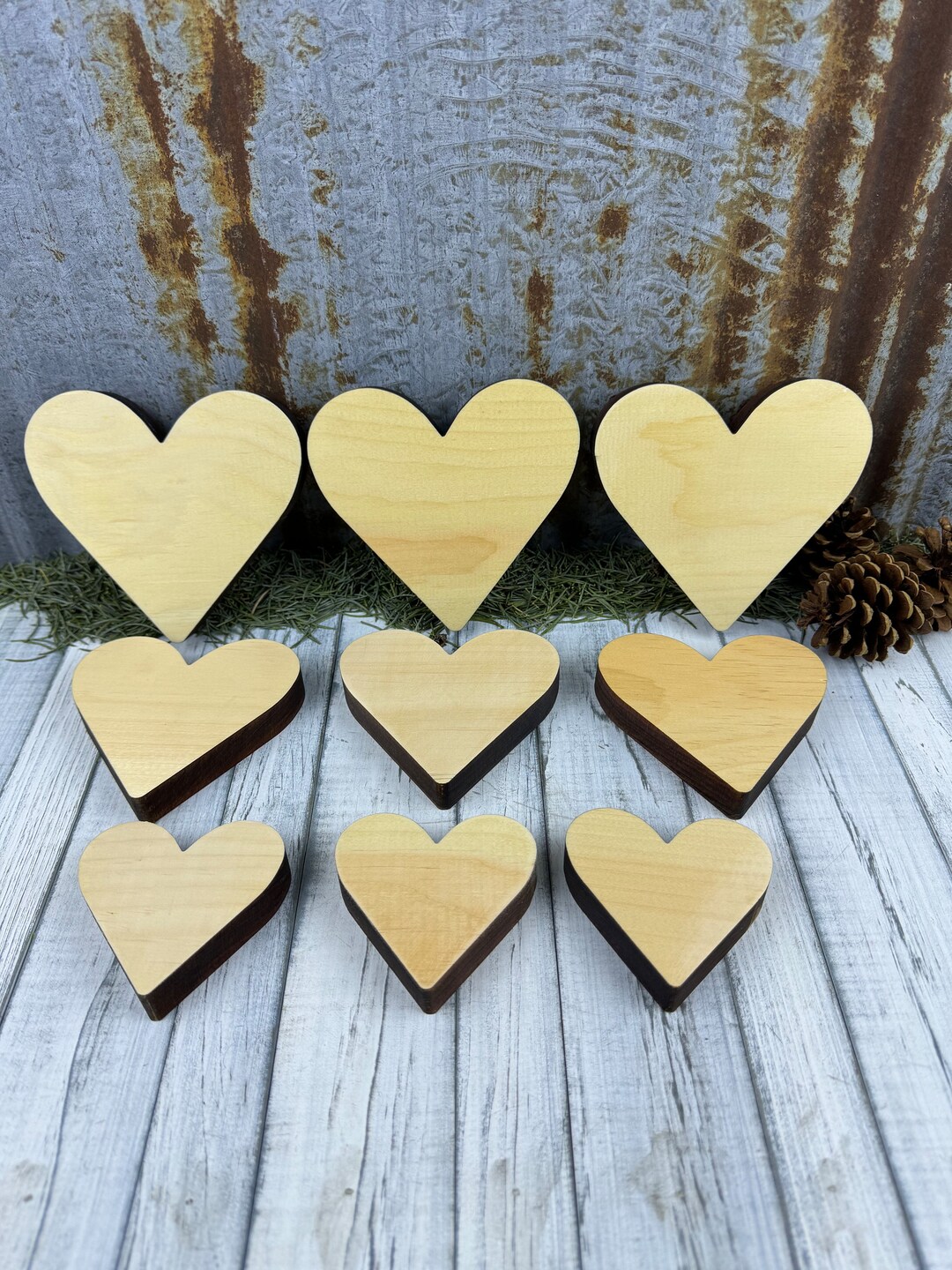 Hearts 1/2" Thick - Hearts - All Year DIY Kit - Etsy