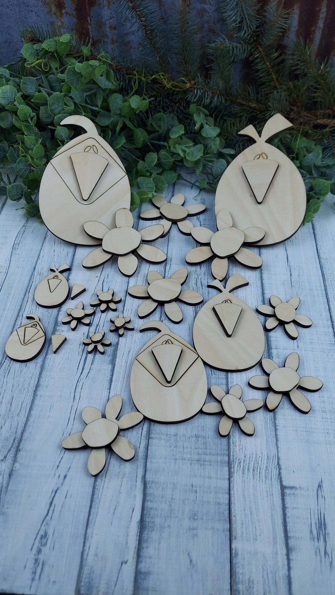 Quirky Birds, DIY Kits, Craft Kits, Crows and Cardinals - Etsy