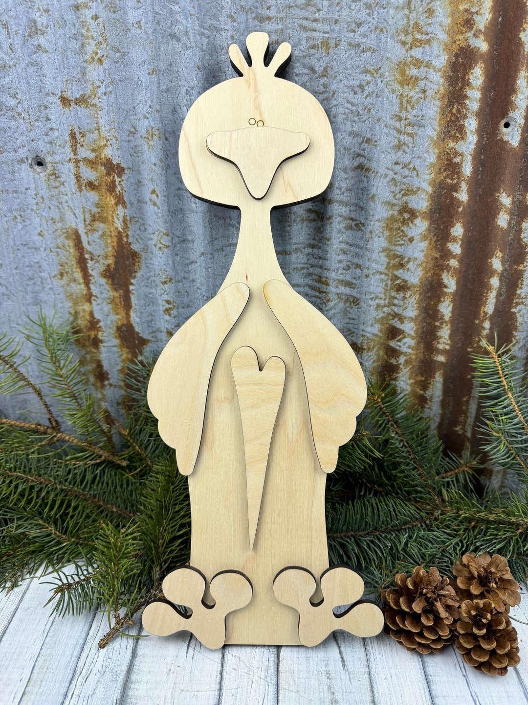 Primitive Chick 1/2" Thick - DIY - Chick - Kit - Whimsical - Holiday ...