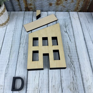 Primitive Salt Houses 3/4" Thick - DIY Kit - Etsy