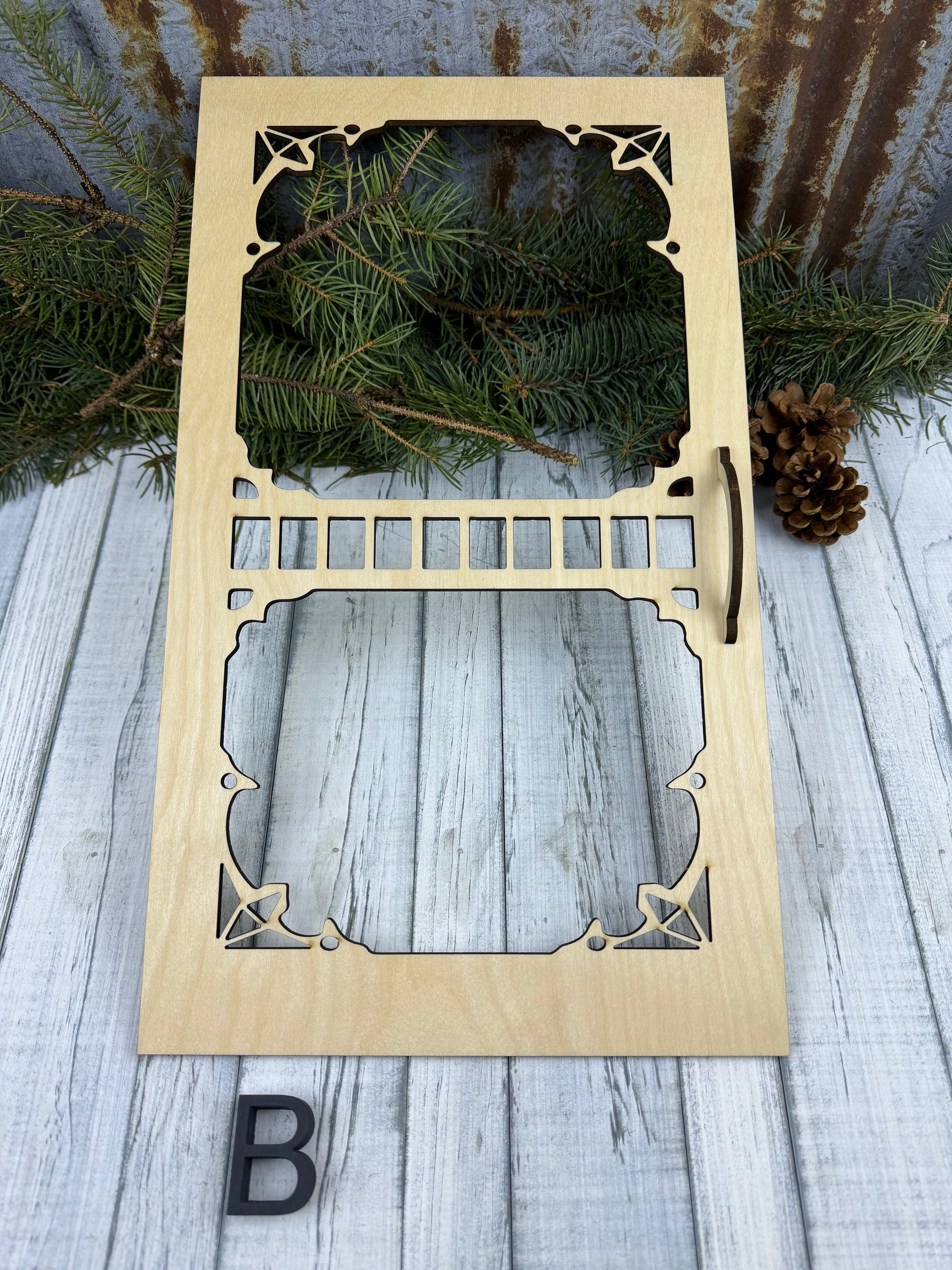 Ornate Screen Door 10" Tall - DIY Kit - Etsy