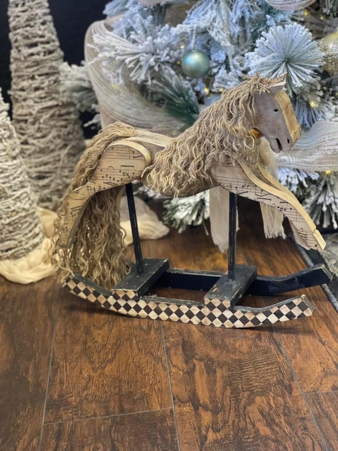 Primitive Rocking Horse, DIY, Kit, Whimsical, Primitive, Holiday ...