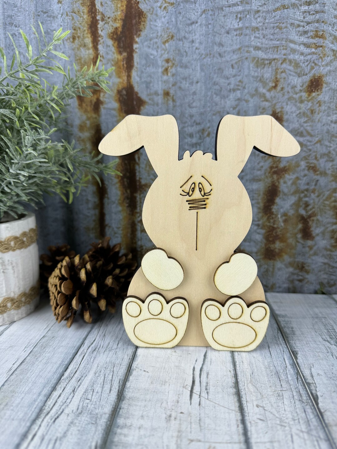 Mini Characters 1/2 Thick DIY Easter Bunny Angel Hillbilly Bee Frog ...