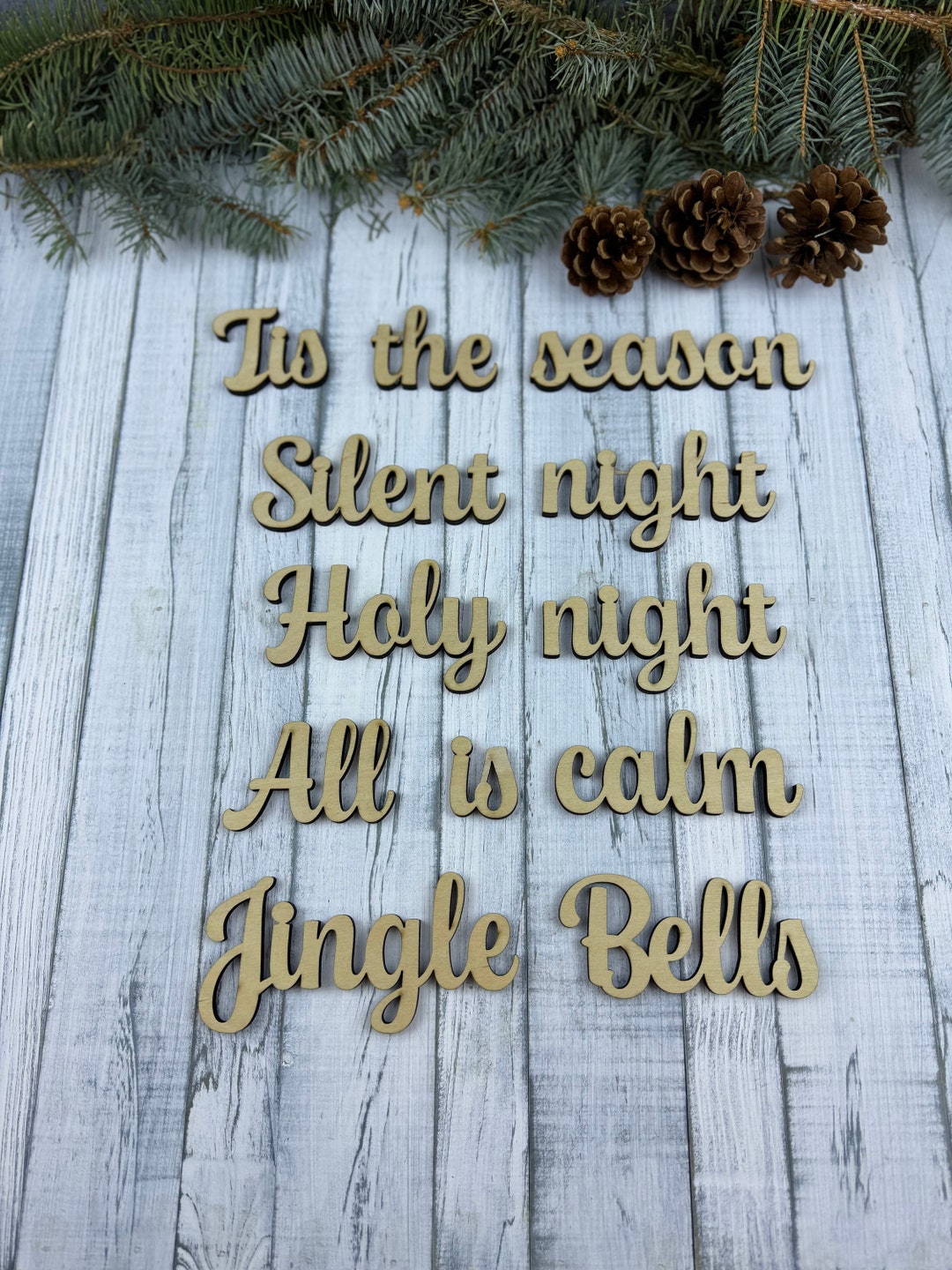 Tis the Season Silent Night Holy Night All is Calm Jingle Bells Quotes ...