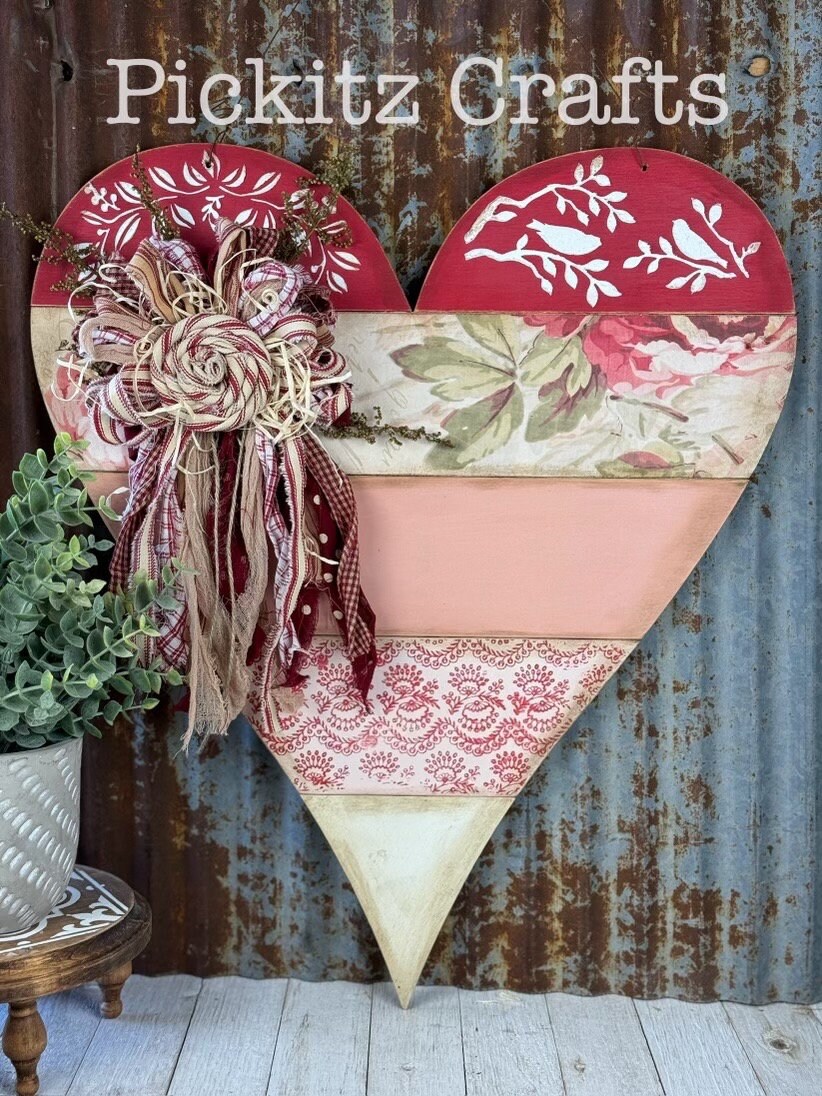 Shiplap Heart, Door Hanger DIY Kit - Etsy