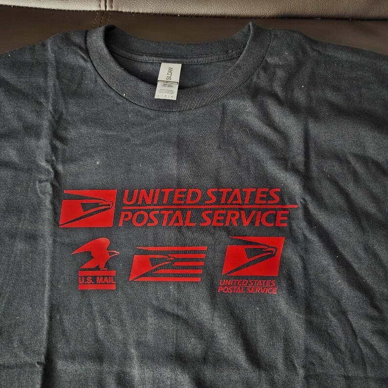 Mixed Postal Logos T-shirt - Etsy