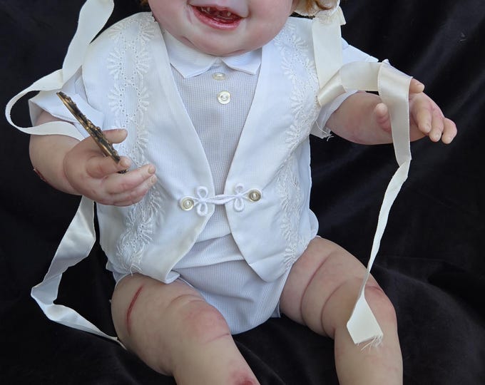 Christening Vampire Reborn Alternative Doll OOAK - Etsy