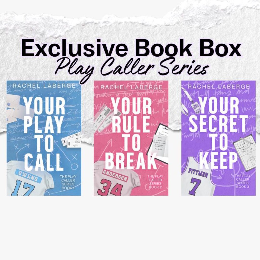 BOOK BOX - Play Caller Series - All 3 Books - Etsy