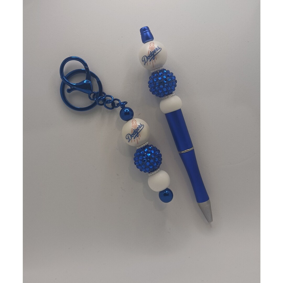 Los Angeles Dodgers Keychain and Pen Bundle - Etsy