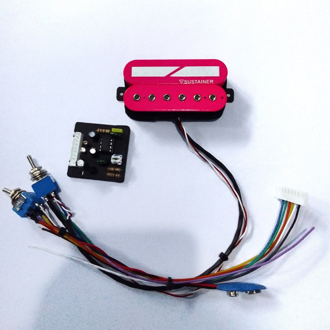 Pickup SUSTAINER STYLE SUSTANIAC for 6 String Guitar - Etsy