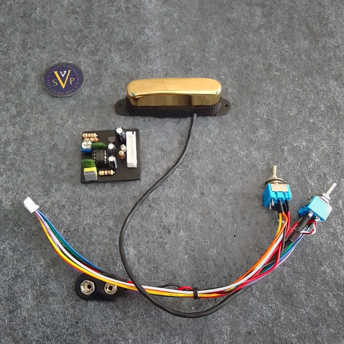 Pickup Sustainer Single Coil 3 Mode Full Color - Etsy